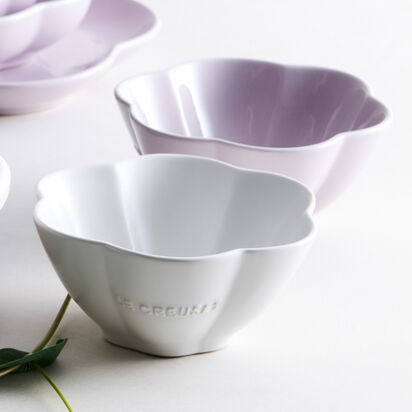 Sphere Floral Rice Bowl 270ml Shallot 065 | Le Creuset Hong Kong