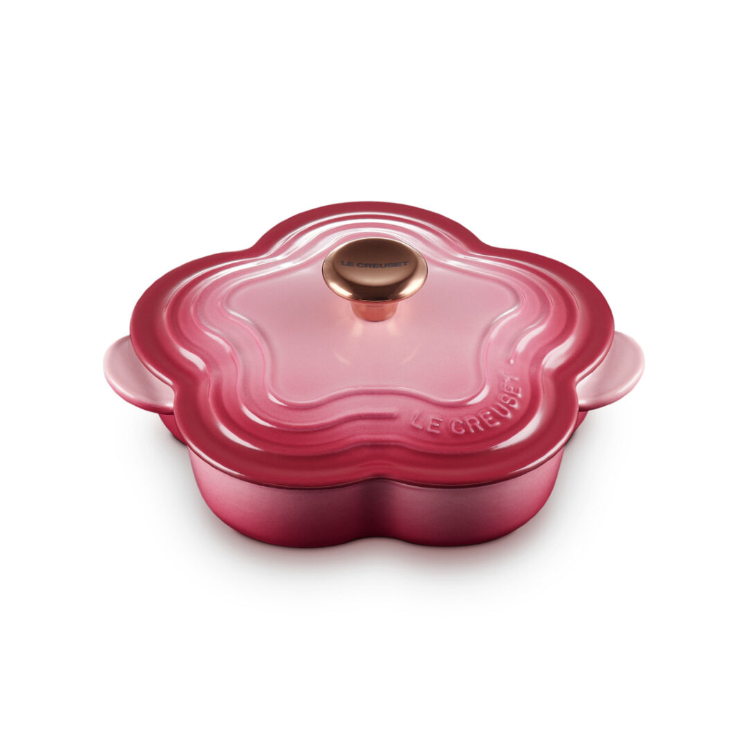 Flower Dish 20cm Berry (Copper Knob) 439 | Le Creuset Hong Kong