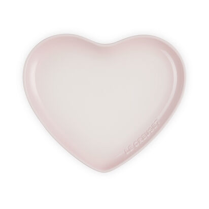 Sphere Heart Plate 23cm Shell Pink 777 | Le Creuset Hong Kong