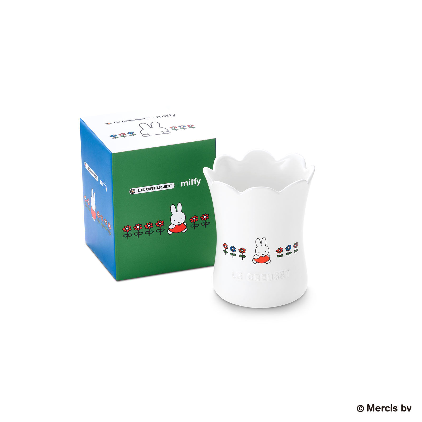 Miffy Flower Vase 1L Cotton 431 | Le Creuset Hong Kong