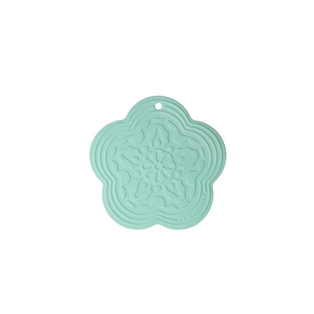Silicone Flower Trivet Cool Mint 496 | Le Creuset Hong Kong