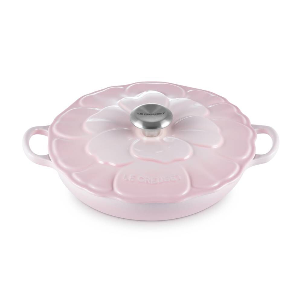 Petal Buffet Casserole 26cm Shell Pink 777 | Le Creuset Hong Kong
