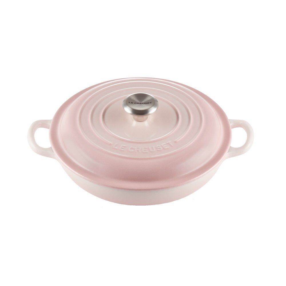 琺瑯鑄鐵淺底鍋22厘米Shell Pink 777 | Le Creuset Hong Kong 琺瑯鑄鐵淺底鍋22厘米Shell Pink 777 | Le Creuset Hong Kong