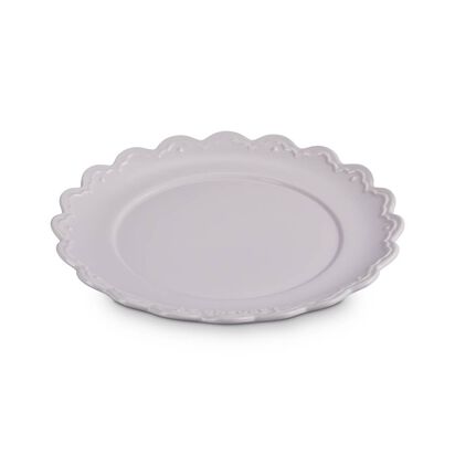 Eternity Lace Plate 27cm Shallot 065 | Le Creuset Hong Kong