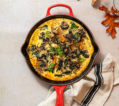 Feta Cheese Spinach Pumpkin Quiche - Recipe | Le Creuset Hong Kong