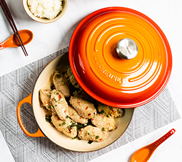 Steam Chicken Wings with Fermented Bean Curd - Recipe | Le Creuset Hong ...