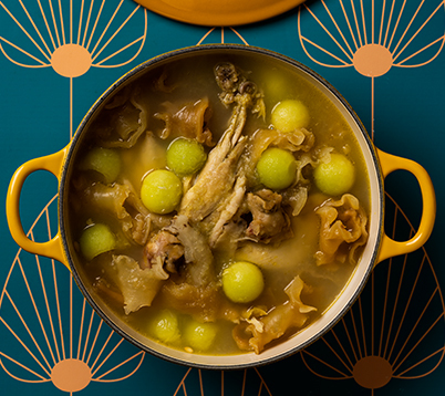 Fish Maw Chicken Dried Seafood Soup - Recipe | Le Creuset Hong Kong