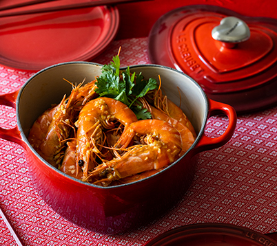 Chinese Roast Prawns - Recipe | Le Creuset Hong Kong
